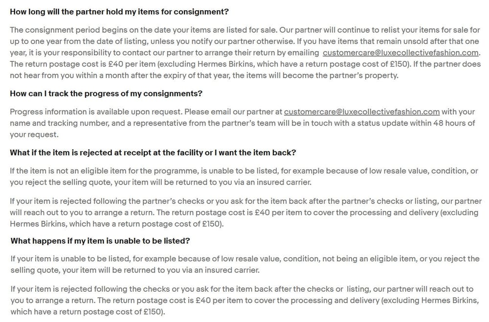 Luxe Collective Announces Closure, Leaving Future Of eBay UK Consignment For Handbags Up In The Air