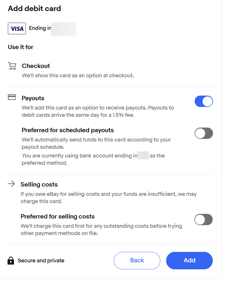 How To Set Up eBay Express Payout To Debit Card