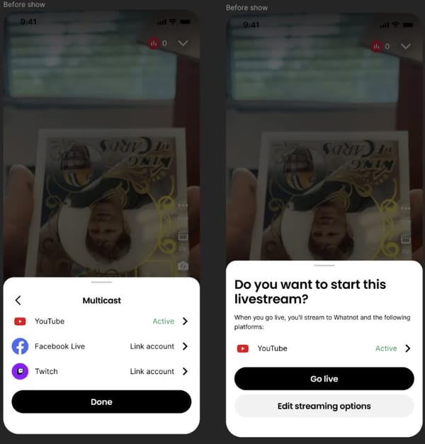 Whatnot Launches Multicasting Enabling Sellers To Go Live On Multiple ...