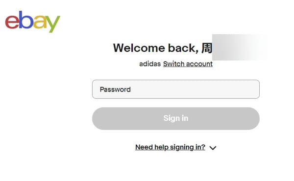 eBay Login Page Reveals First Name For Any Account, Raising Privacy ...
