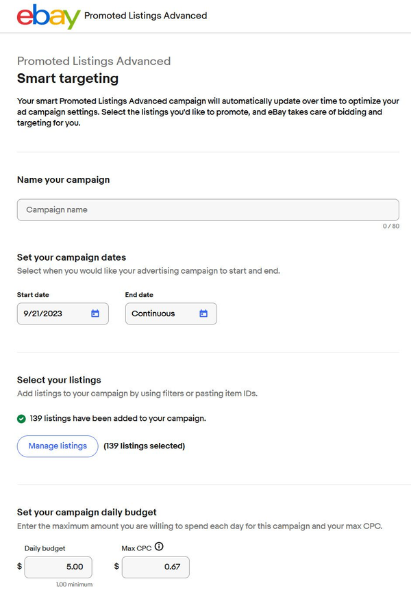 eBay Introduces Dynamic Target Daily Budget For Promoted Listings ...