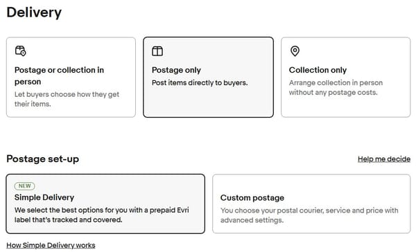 eBay Simple Delivery Managed Shipping: What Private UK Sellers Need To ...
