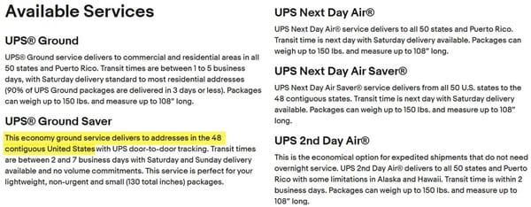 eBay Updates Sellers On 2025 Shipping Rates, Confirms UPS Ground Saver ...