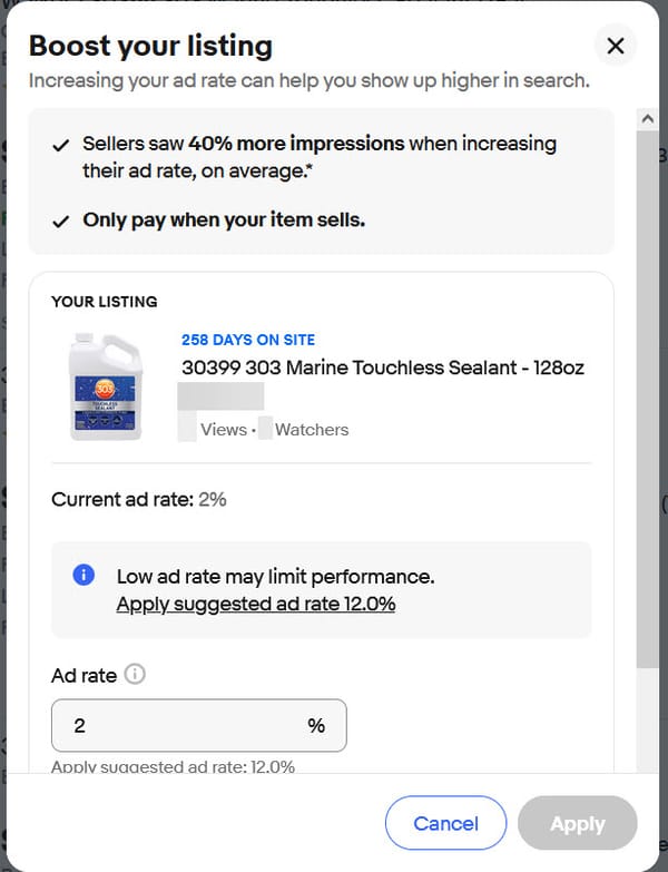 eBay Inserts Boost Button In Search Results In Effort To Get More ...